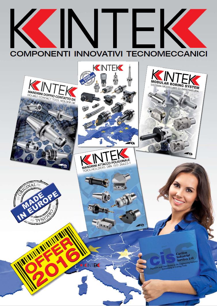 Kintek Spindle Nose Tooling Promotion 2016 Booklet - CIS Tools