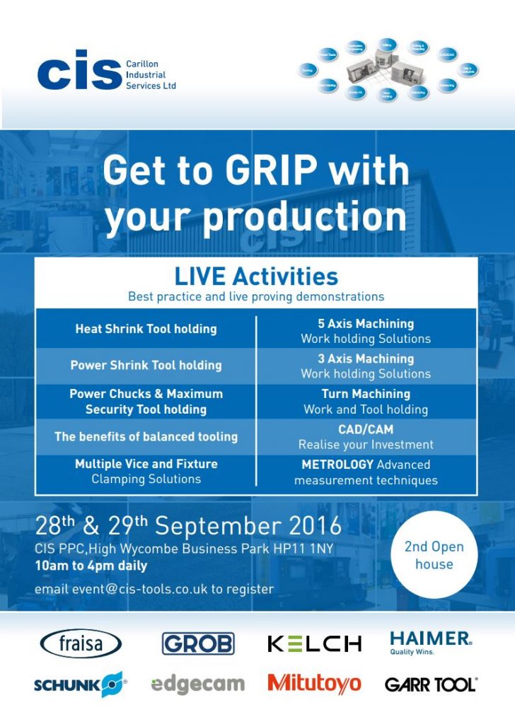 Get to GRIP with your production.... - CIS Tools