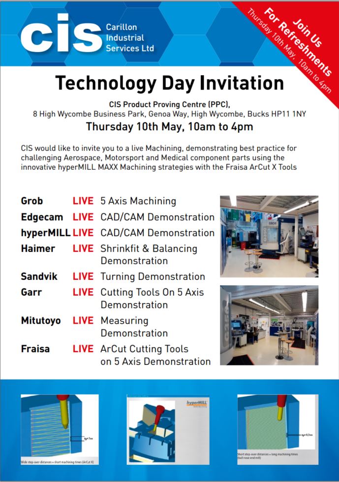 CIS Technology Day - Thursday 10th May 2018 @ CIS Productivity Proving ...