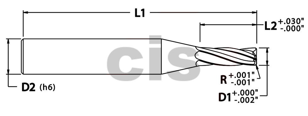 Special Variable Helix End Mills - CIS Tools
