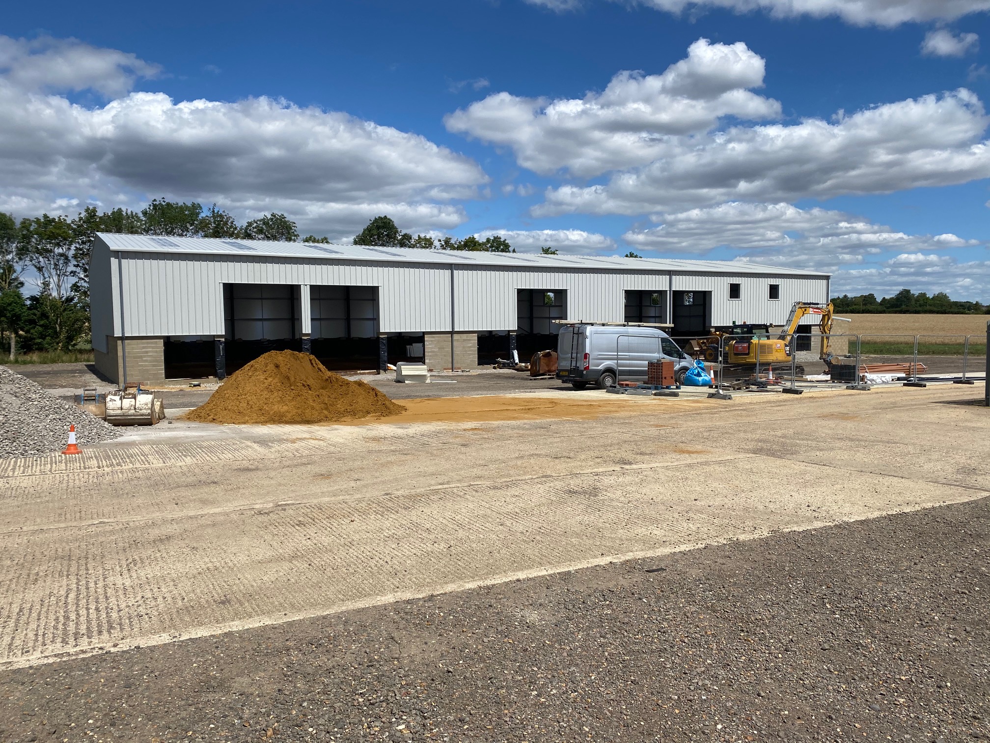 CIS New Head Office 13,000sq ft Factory progressing nicely despite ...