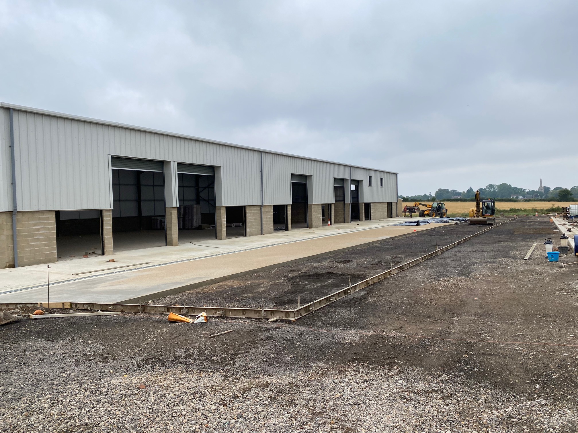 CIS New Head Office 13,000sq ft Factory progressing nicely despite ...
